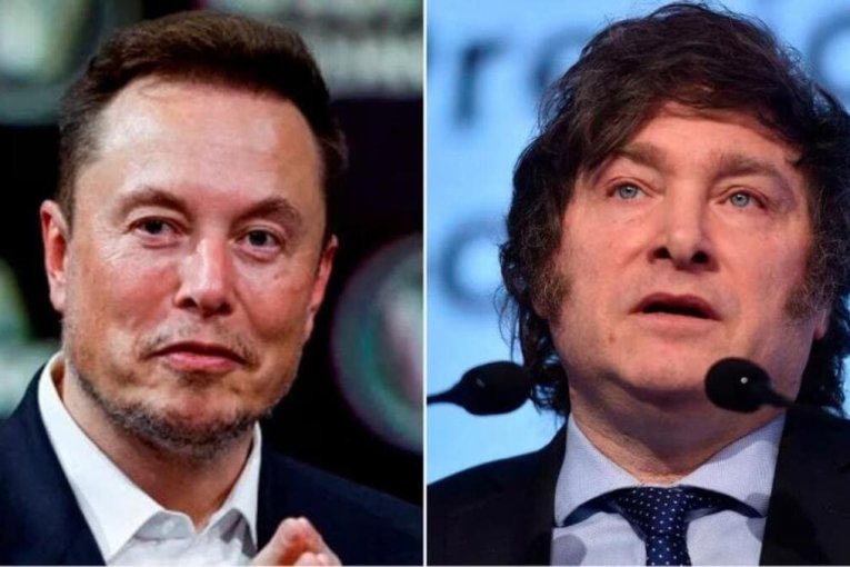 Milei se encuentra con Elon Musk: una relación que inició en las redes ...