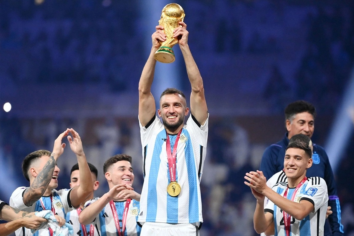 El campeón del mundo, Germán Pezzella, vuelve a River Plate ...